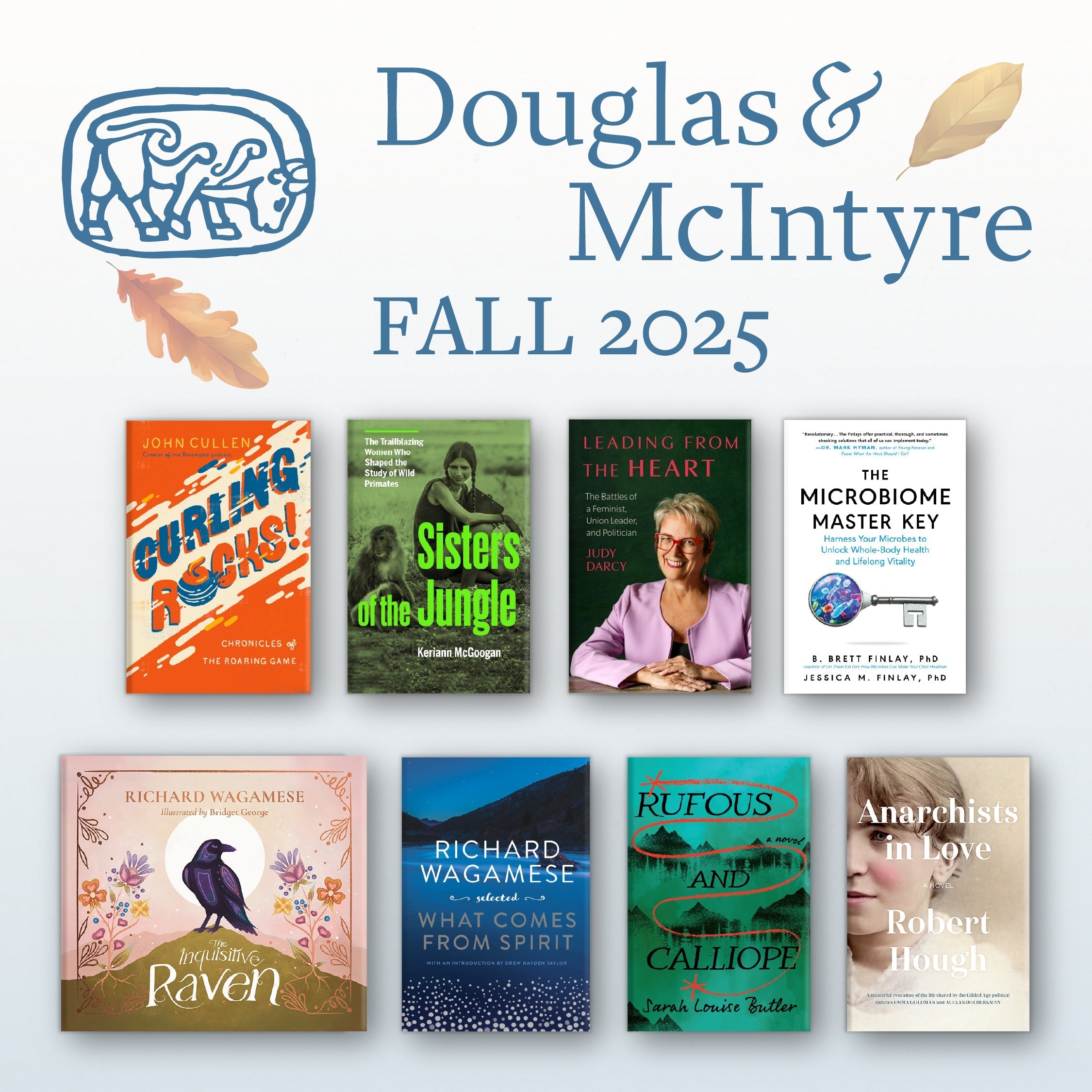 Fall books from Douglas & McIntyre!